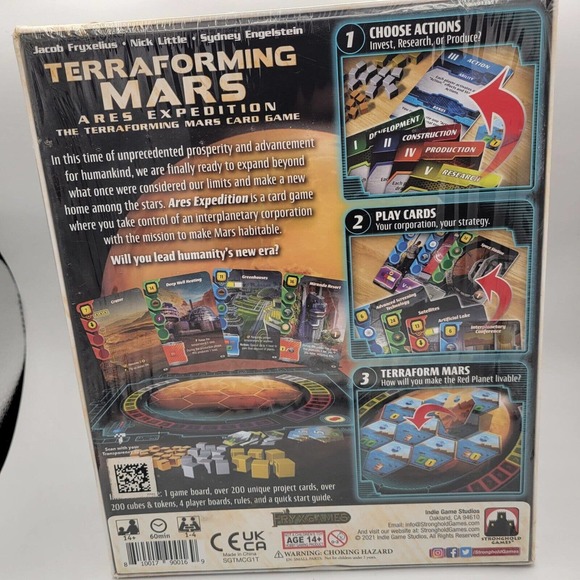 Ares | Games | New Sealed Terraforming Mars Ares Expedition Card Game ...